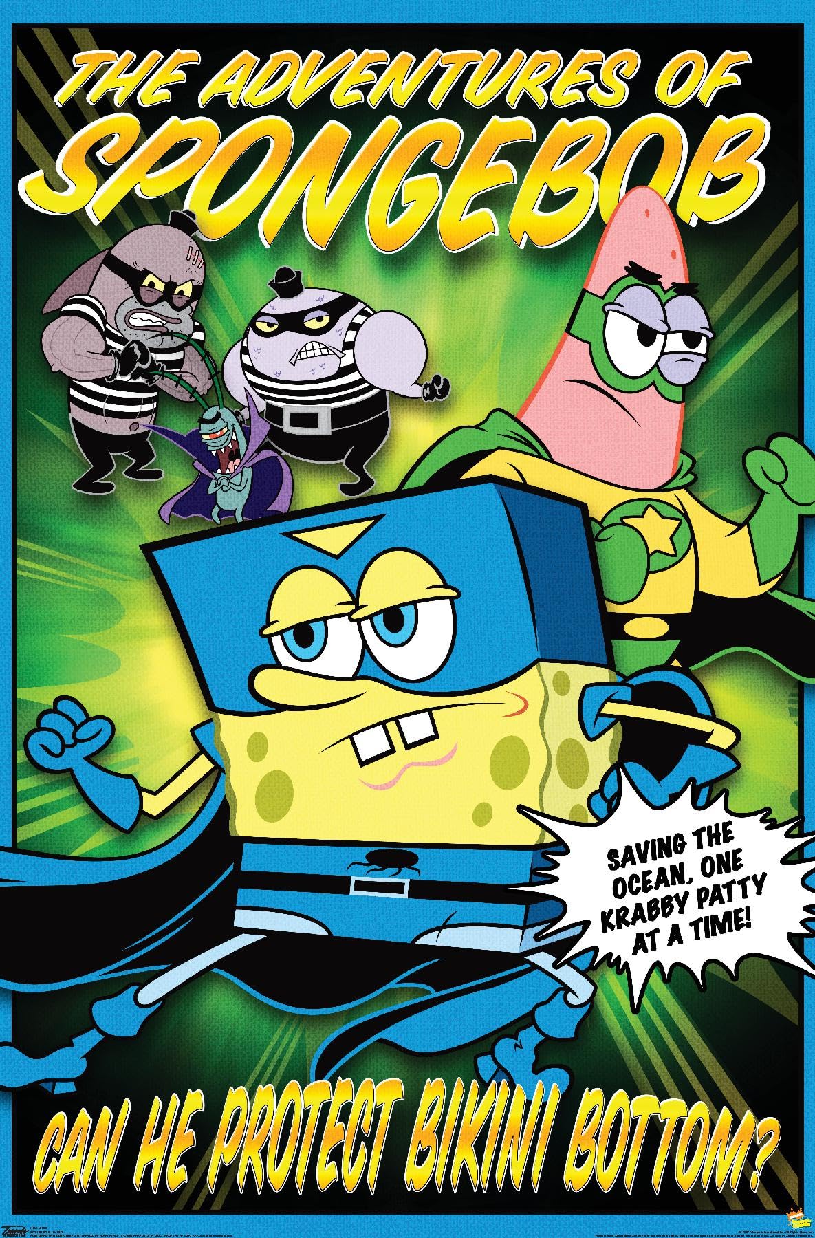 Trends International Nickelodeon Spongebob - Funny Wall Poster, 22.375 ...
