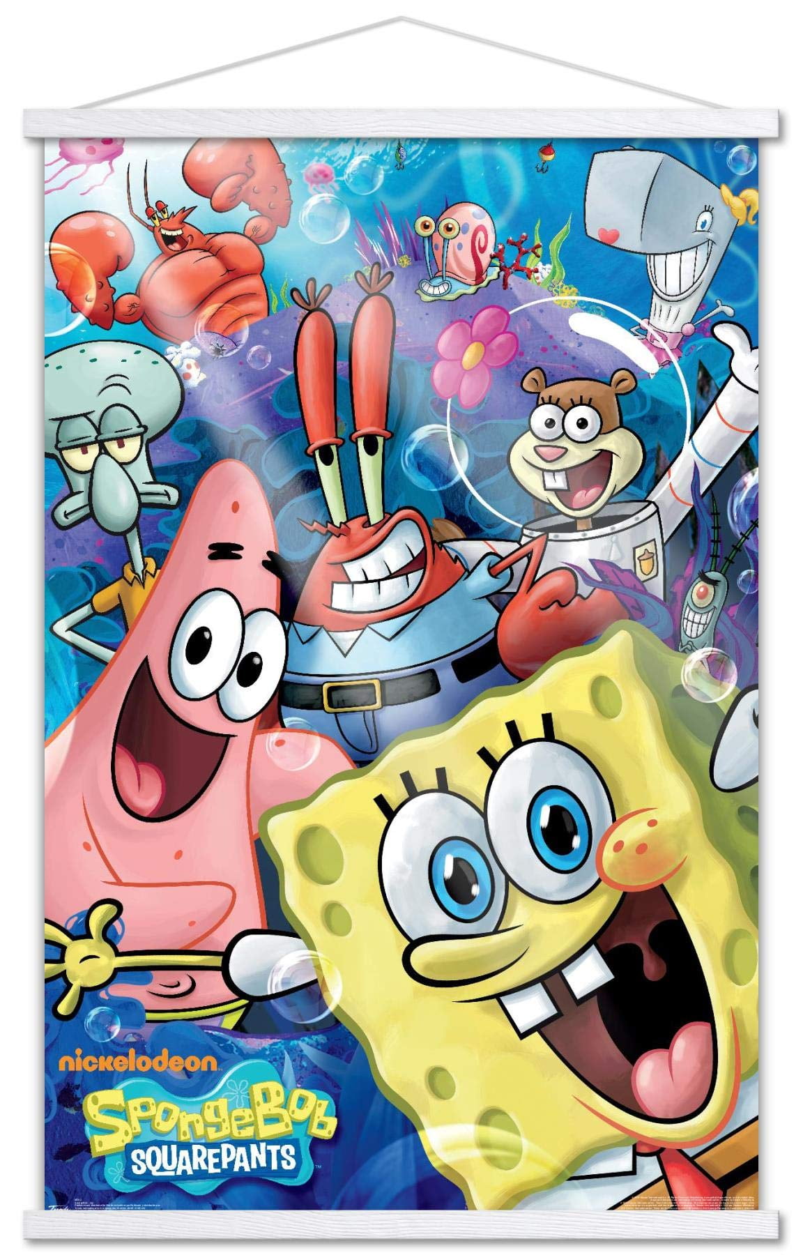 Trends International Nickelodeon Spongebob - Joy Wall Poster, 22.375" x 34", Premium Print and ...