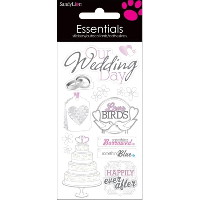 Trends International Our Wedding Day Essentials Stickers - Walmart.com