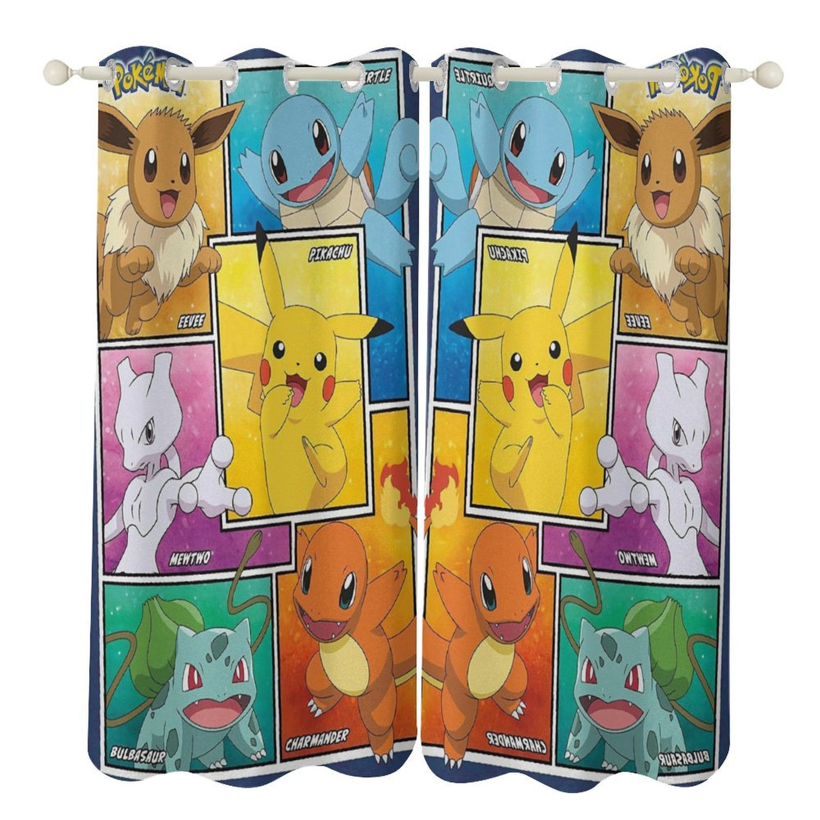 Trends International Pokémon-Eevee Charmander Squirtle Bulbasaur ...