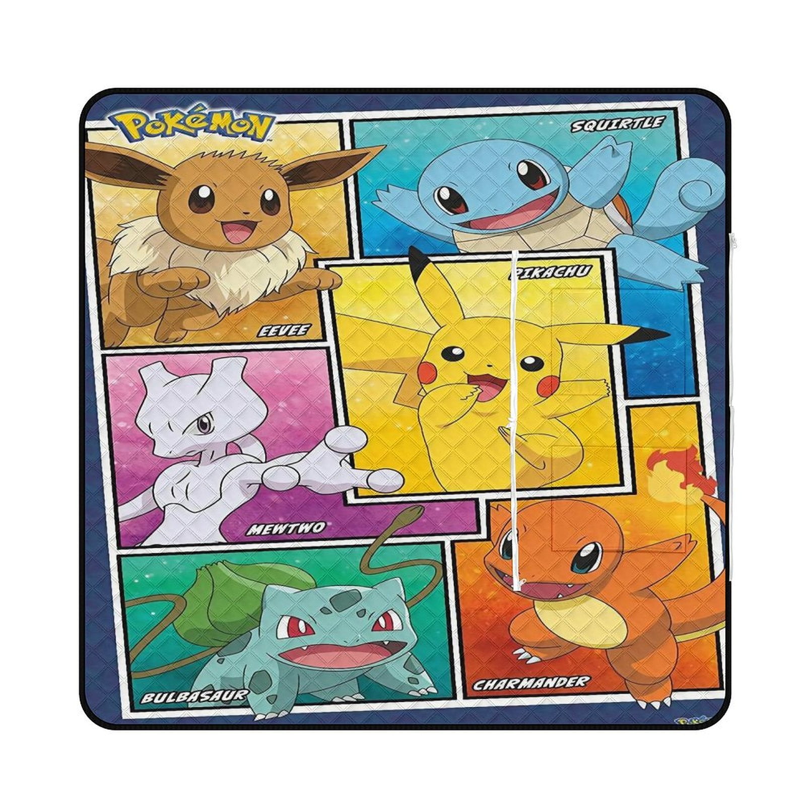 Trends International Pokémon-Eevee Charmander Squirtle Bulbasaur Picnic ...