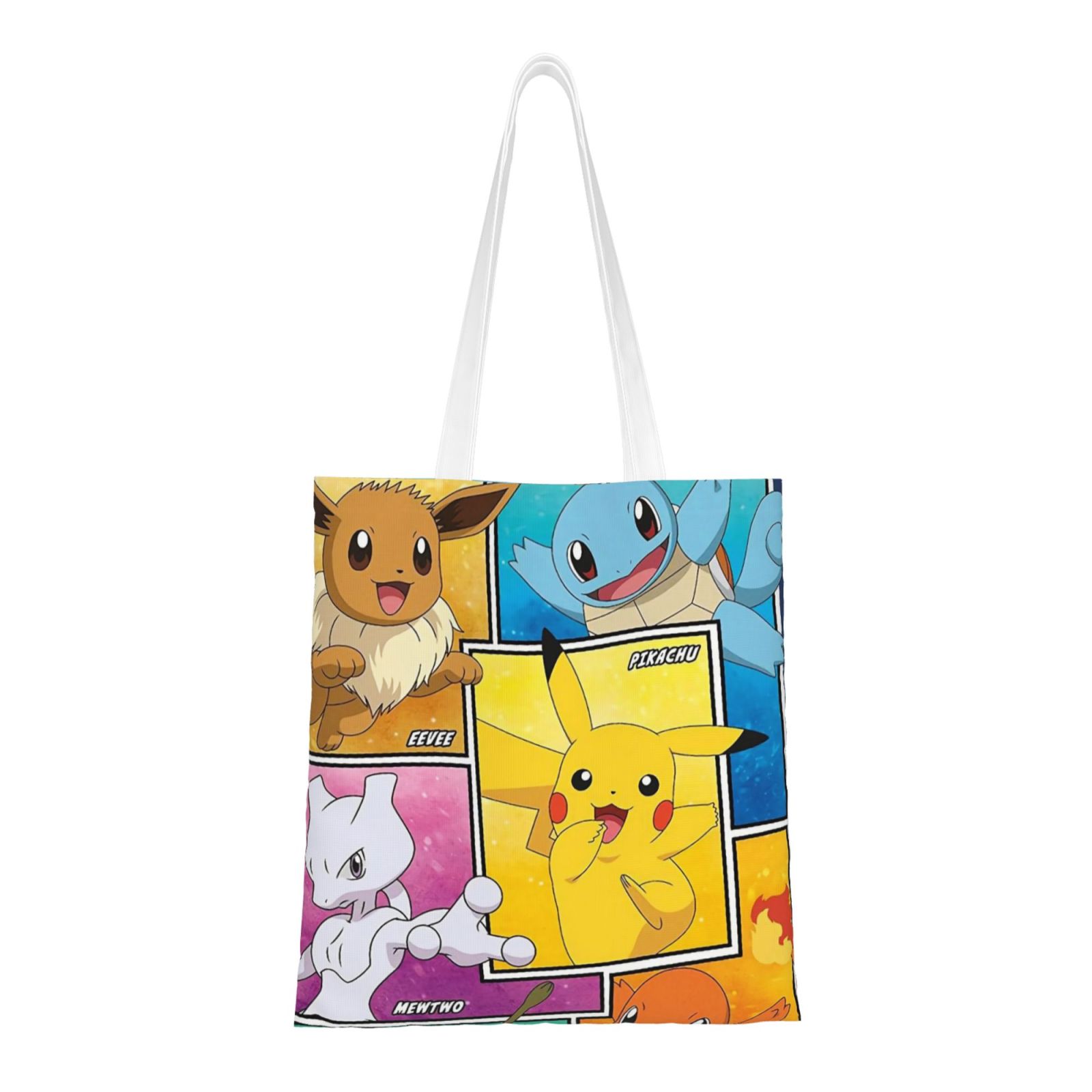 Trends International Pokémon-Eevee Charmander Squirtle Bulbasaur Tote ...