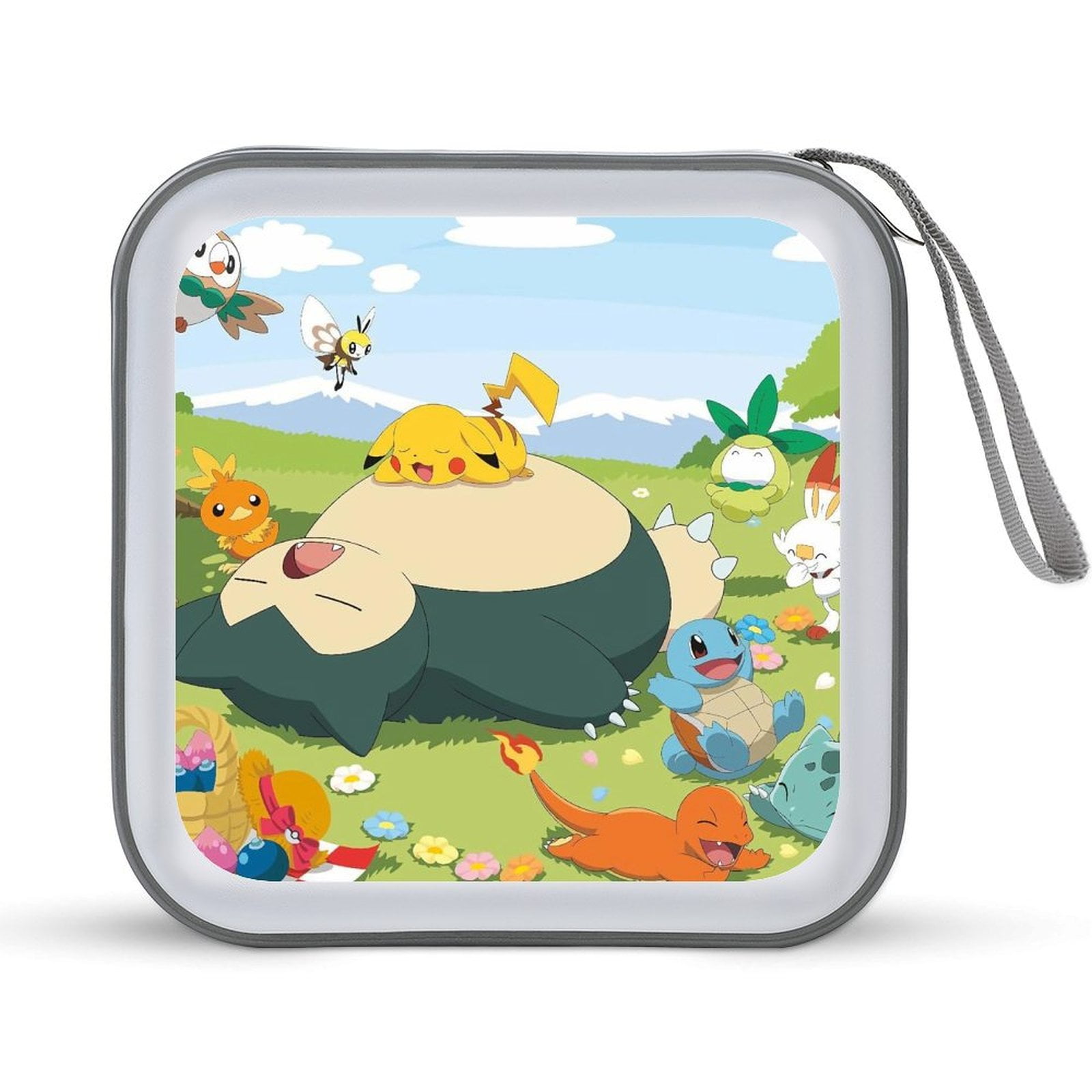 Trends International Pokémon - Group Picnic 40 Capacity CD Storage ...