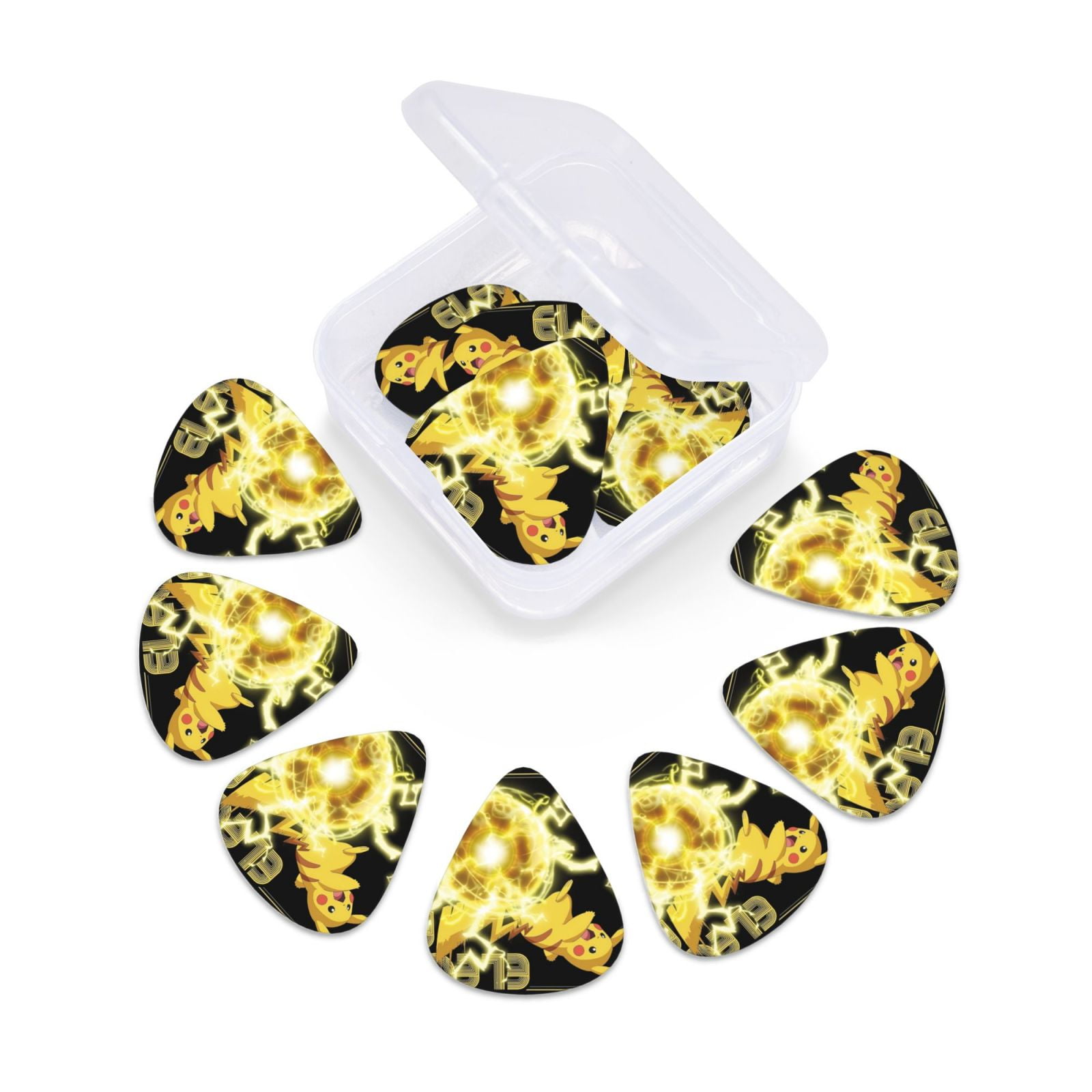 Trends International Pokémon - Pikachu 12 Piece Guitar Picks Set With ...