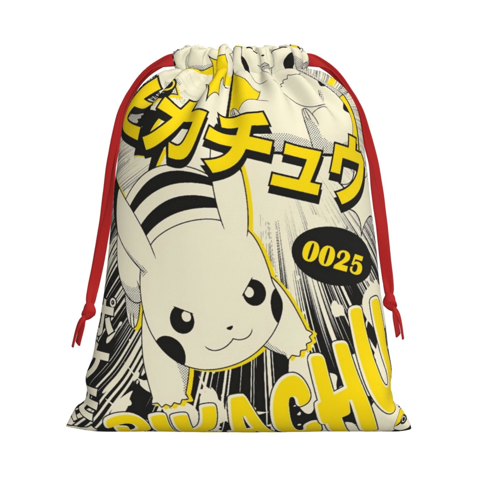 Trends International Pokémon - Pikachu Anime Drawstring Bag For Kids ...