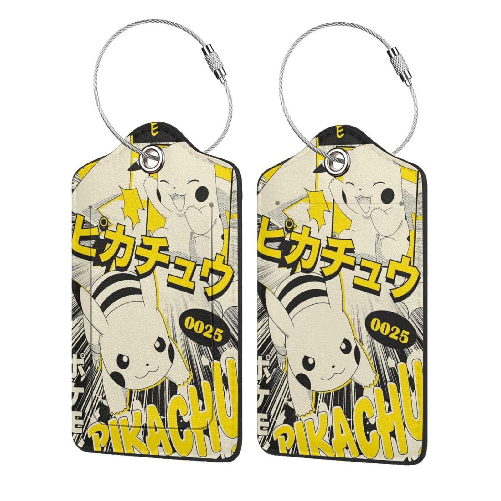 Trends International Pokémon - Pikachu Anime Luggage Tags for Suitcases ...