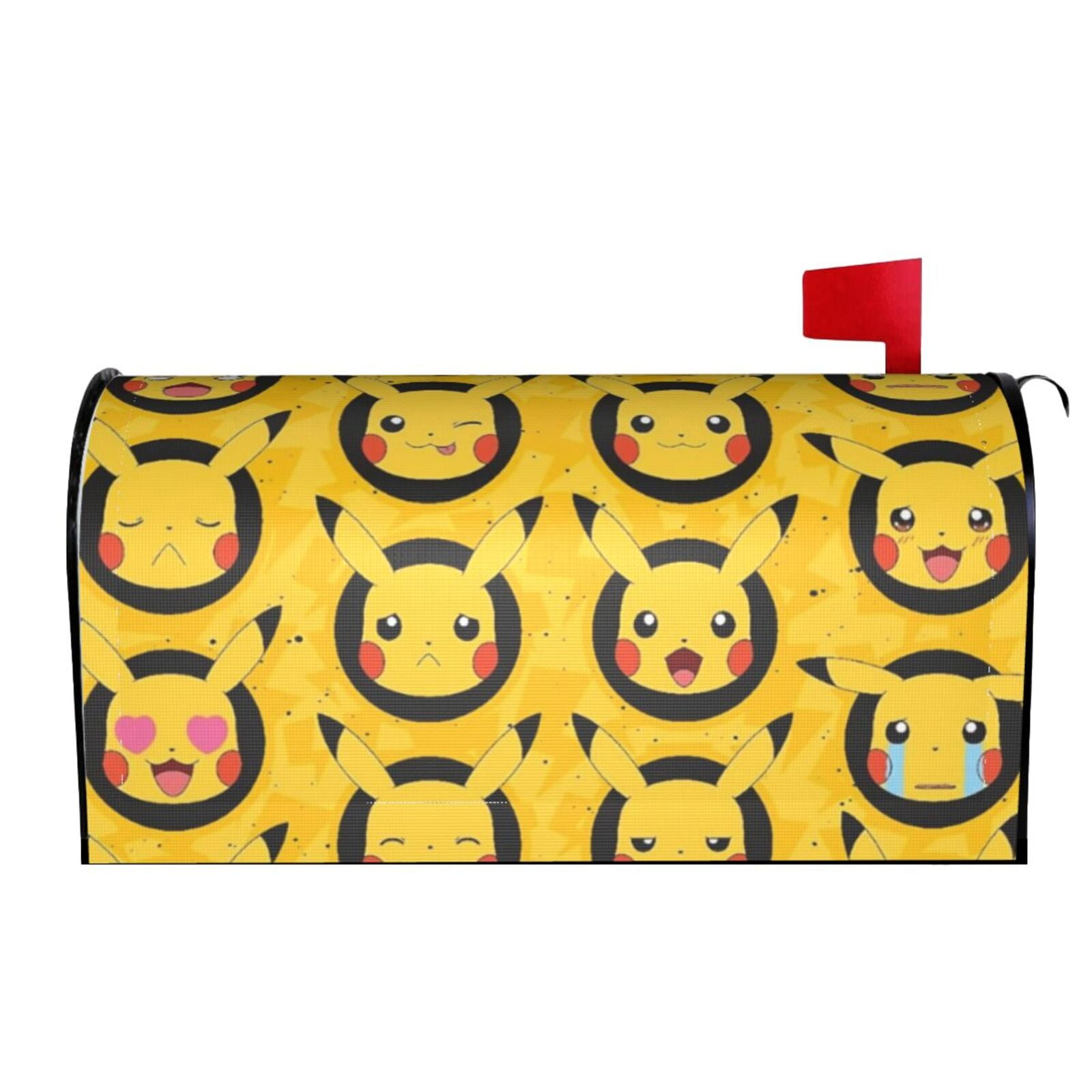 Trends International Pokémon - Pikachu Faces Cartoon Character Mailbox ...