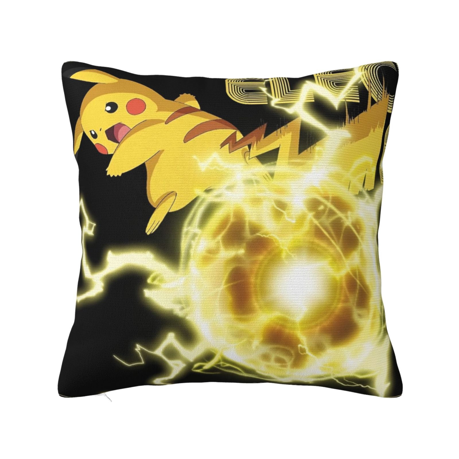 Trends International Pokémon - Pikachu Pillow Covers,18x18 Pillow Cover,Decorative Throw Pillow ...