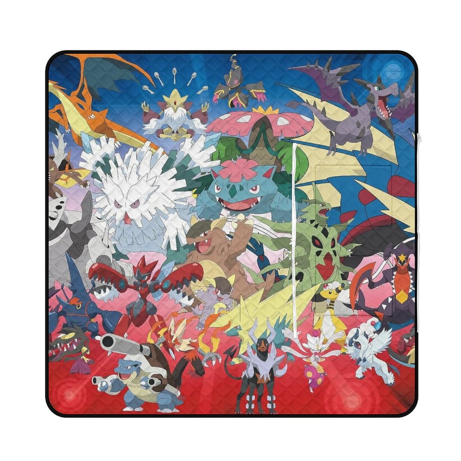 Trends International Pokemon Mega Evolutions Picnic Blankets,59x59 ...