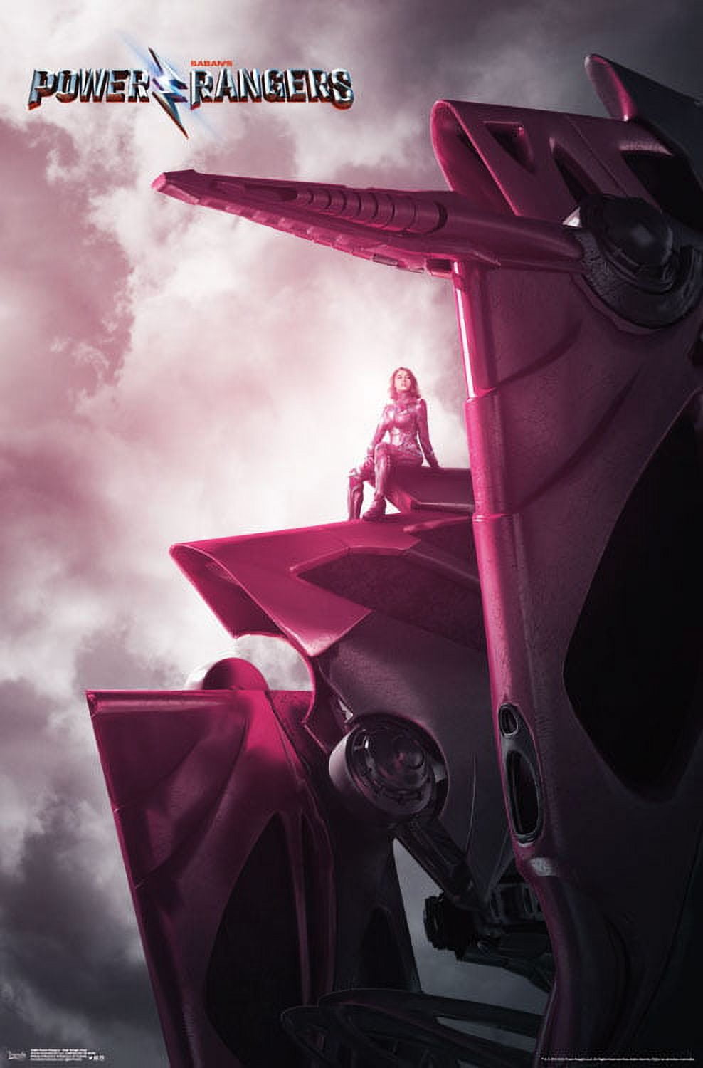 Trends International Power Rangers Pink Ranger Zord Wall Poster 22.375 ...