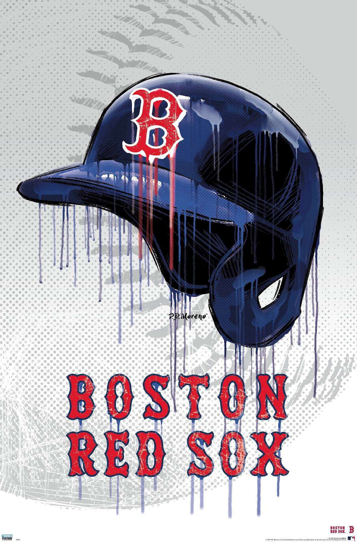 Trends International Printed Boston Red Sox Poster, 22.37" x 34 ...