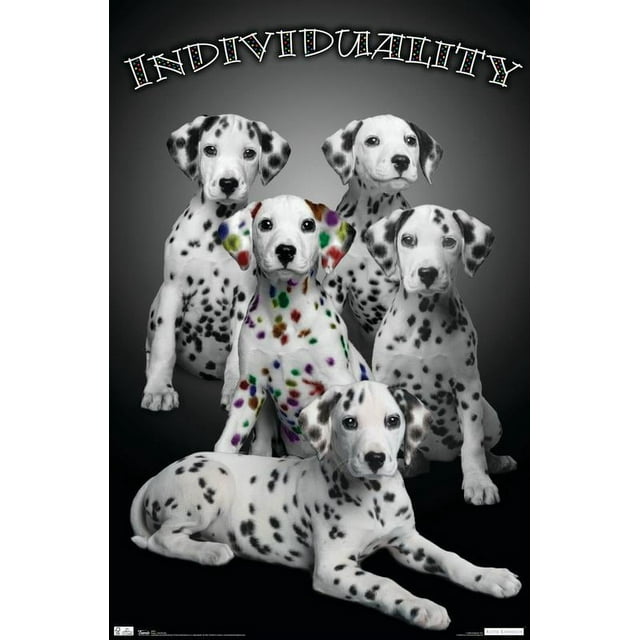 Trends International Puppy - Individuality Poster - Walmart.com