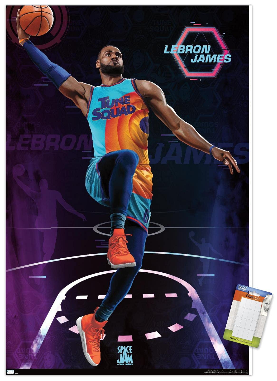 Trends International Space Jam: A New Legacy - LeBron James Wall Poster ...