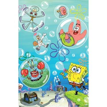 Nickelodeon Spongebob - Joy Wall Poster, 22.375" x 34" - Walmart.com