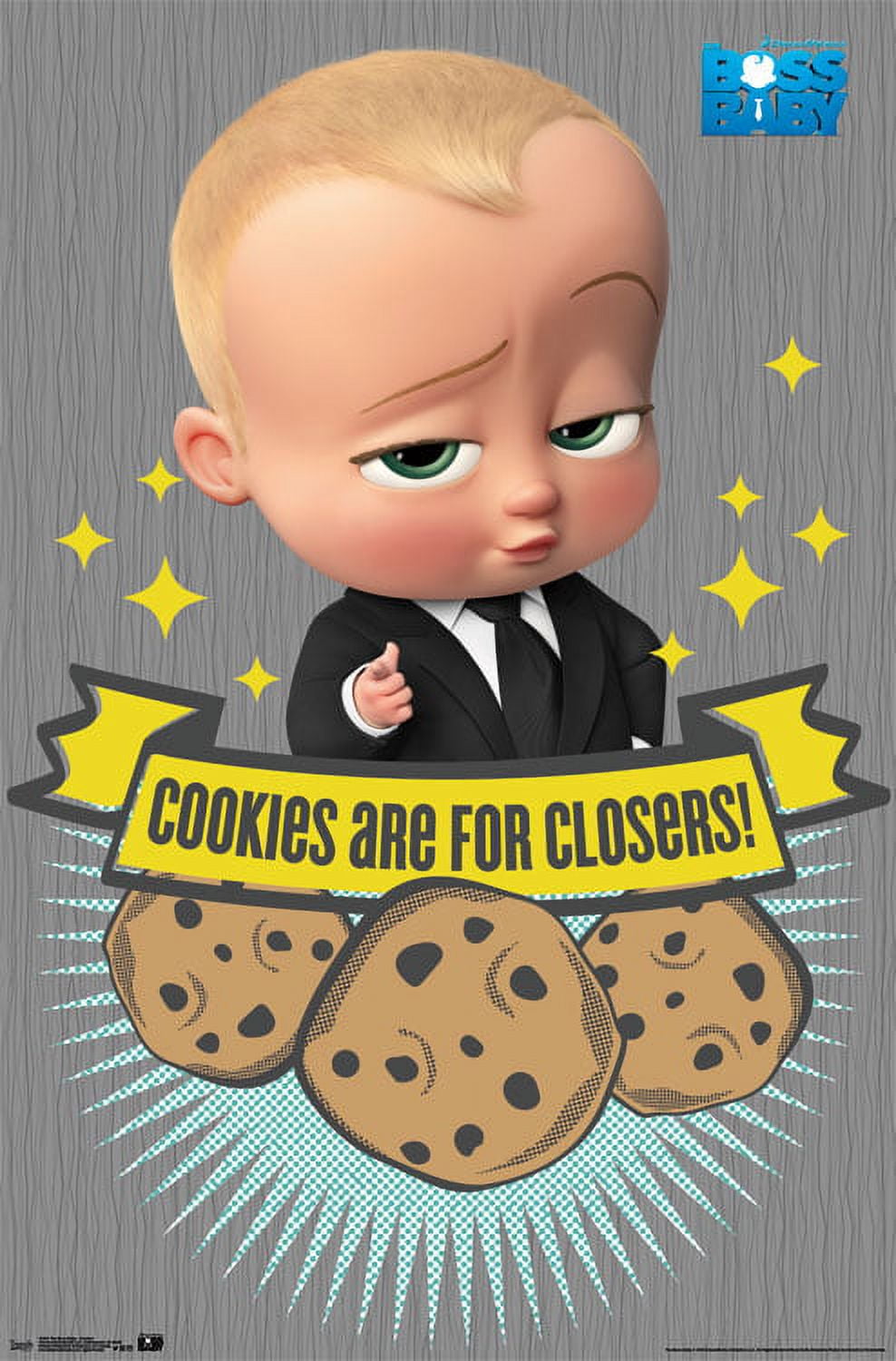 Trends International The Boss Baby Cookies Wall Poster 22.375" x 34 ...