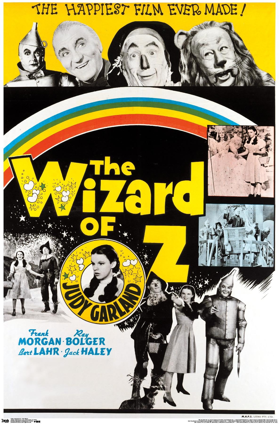 Trends International The Wizard Of Oz - One Sheet Wall Poster, 34L x 22 ...