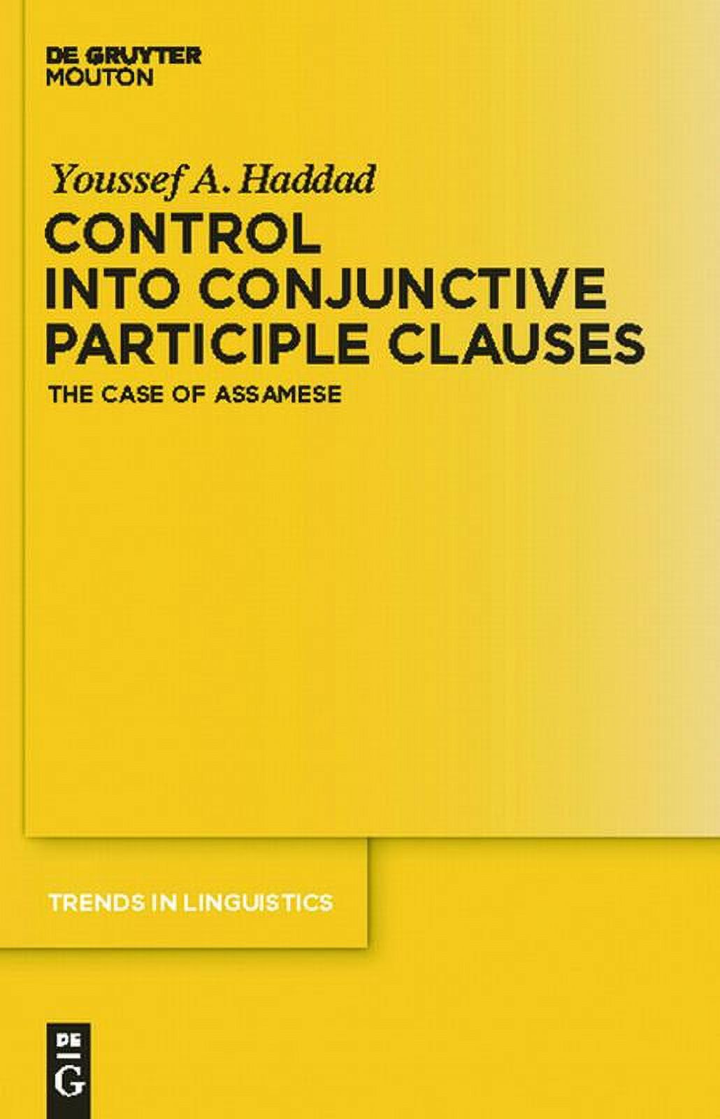 Trends in Linguistics. Studies and Monog Control Into Conjunctive ...