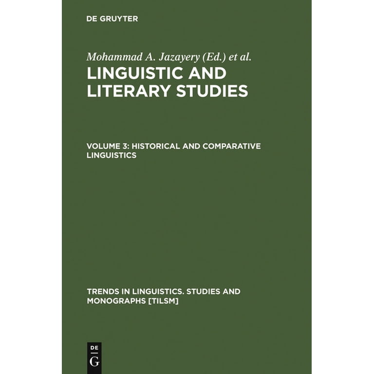 Historical And Comparative Linguistics