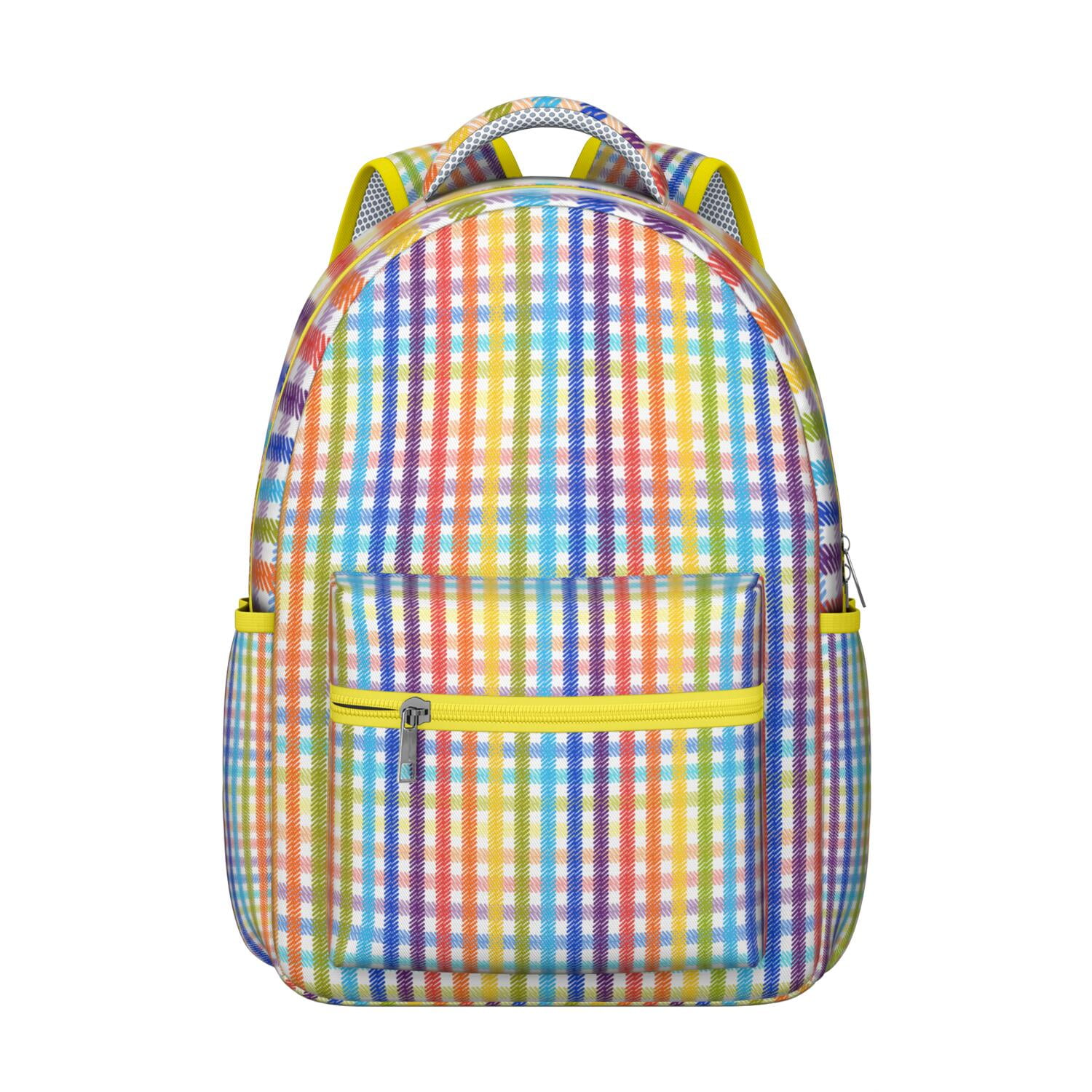 Trendsetting Geometric Shapes Texture Backpack - Must-Have Bookbag for ...