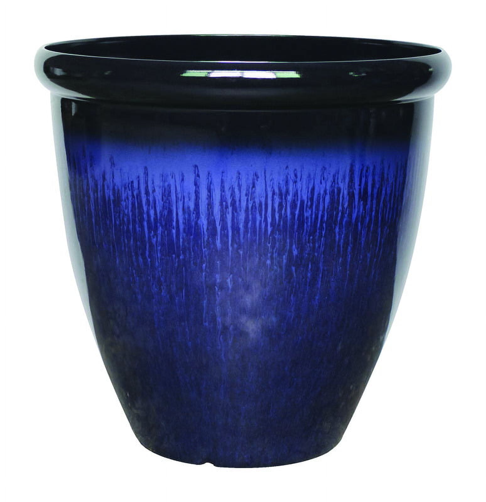 Trendspot Blue Plastic Planter - Walmart.com
