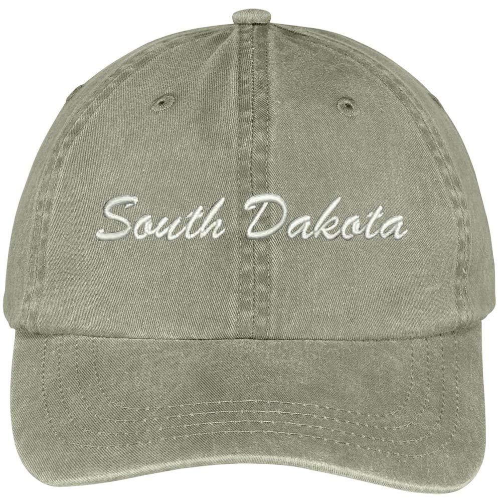 Trendy Apparel Shop South Dakota State Embroidered Low Profile ...