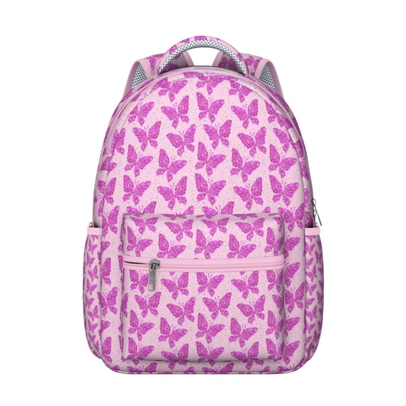"Trendy Butterfly Design Backpack - Durable & Water-Resistant for ...