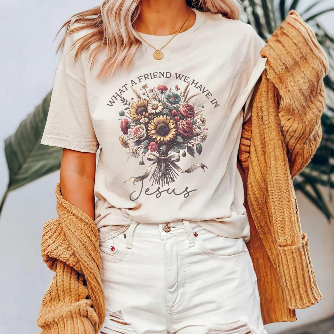Trendy Christian Shirt, What A Friend We Have In Christ, Church Clothes ...