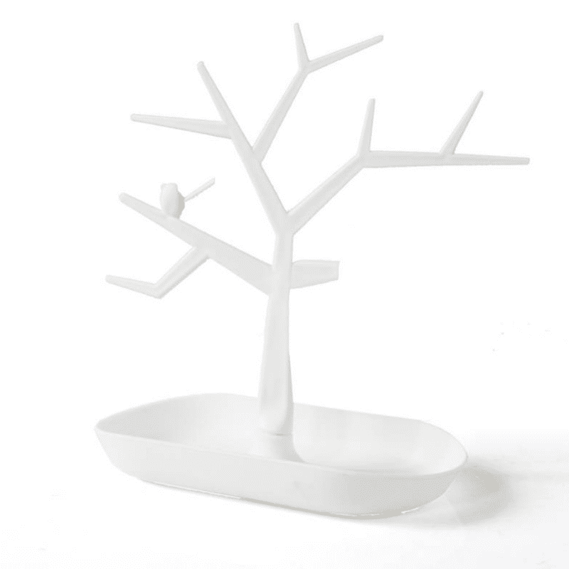 Trendy Colorful Creative Tree Branch Display Stand Ring Earring Jewelry ...