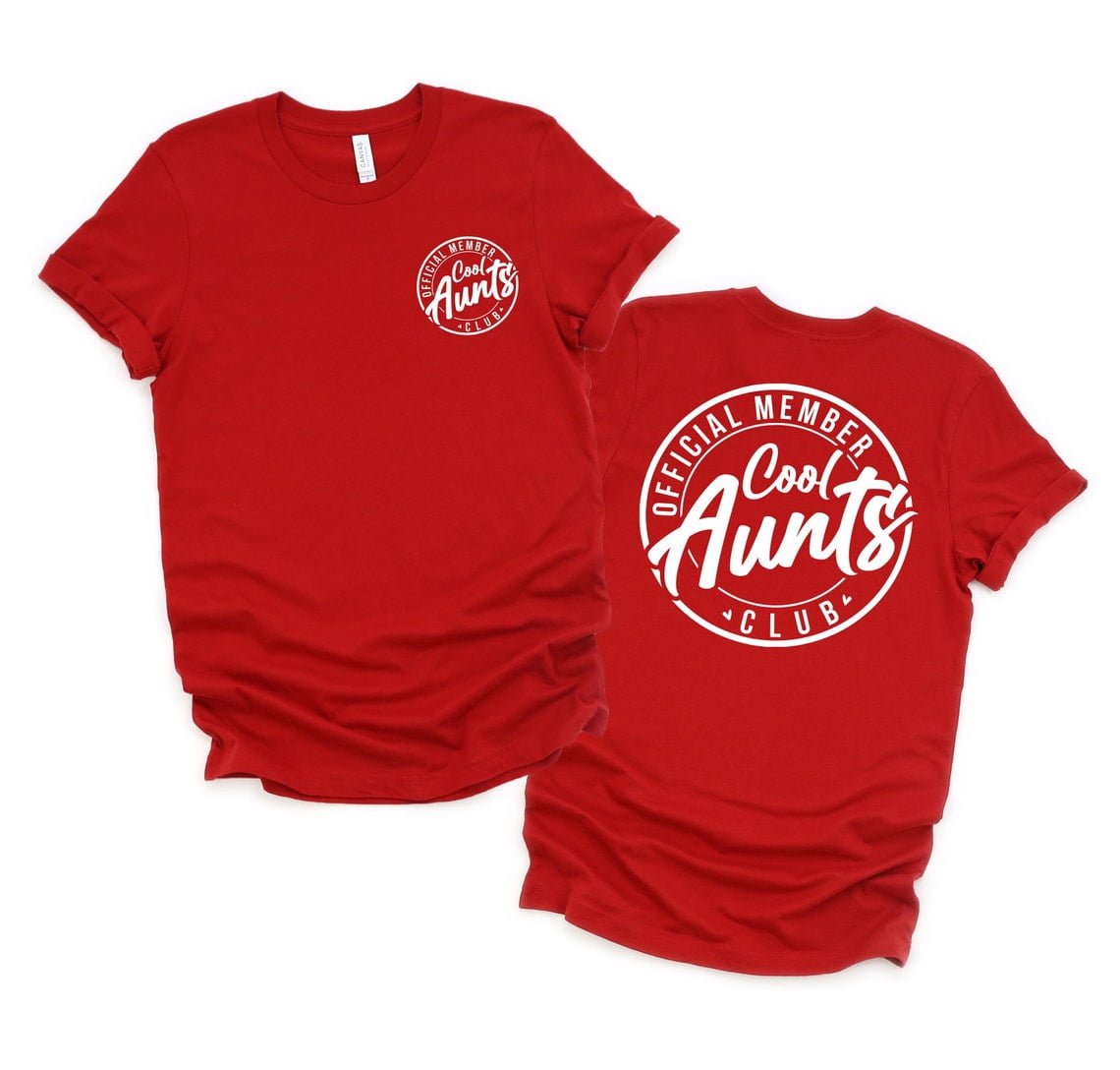 Trendy Cool Aunts Club Promoted To Aunts, Best Auntie Aunts Birthday ...