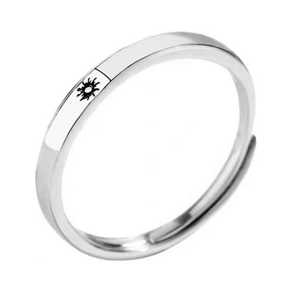 Trendy Couple Jewelry Engagement Wedding Party Opening Adjustable V2O9 ...