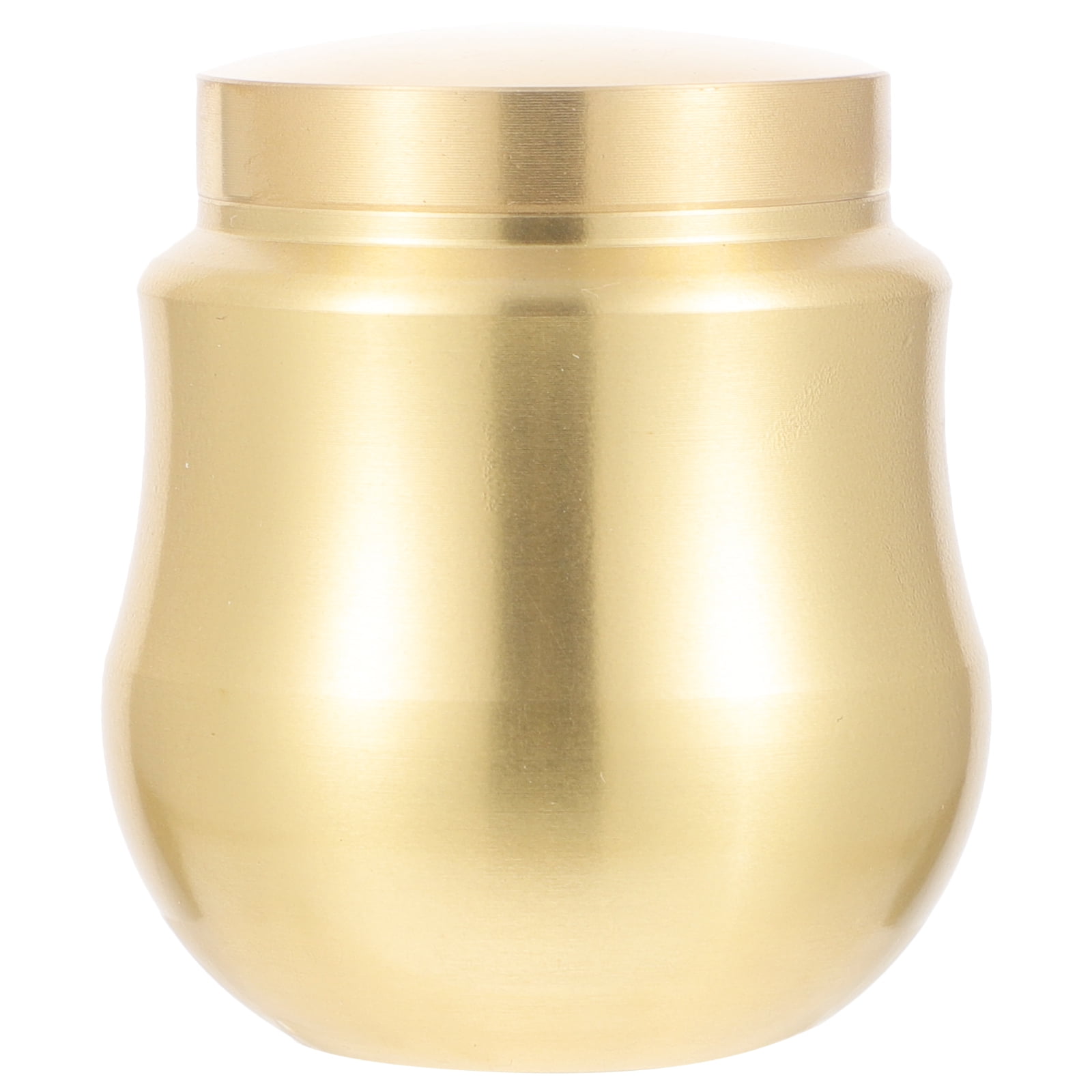 Trendy Decor Metal Trim Powder Tin Tea Candy Jar Sealed Containers Food ...