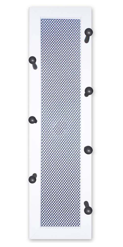 Trendy Decor4U 7-Peg Mug Rack by Millwork Engineering, White Frame ...