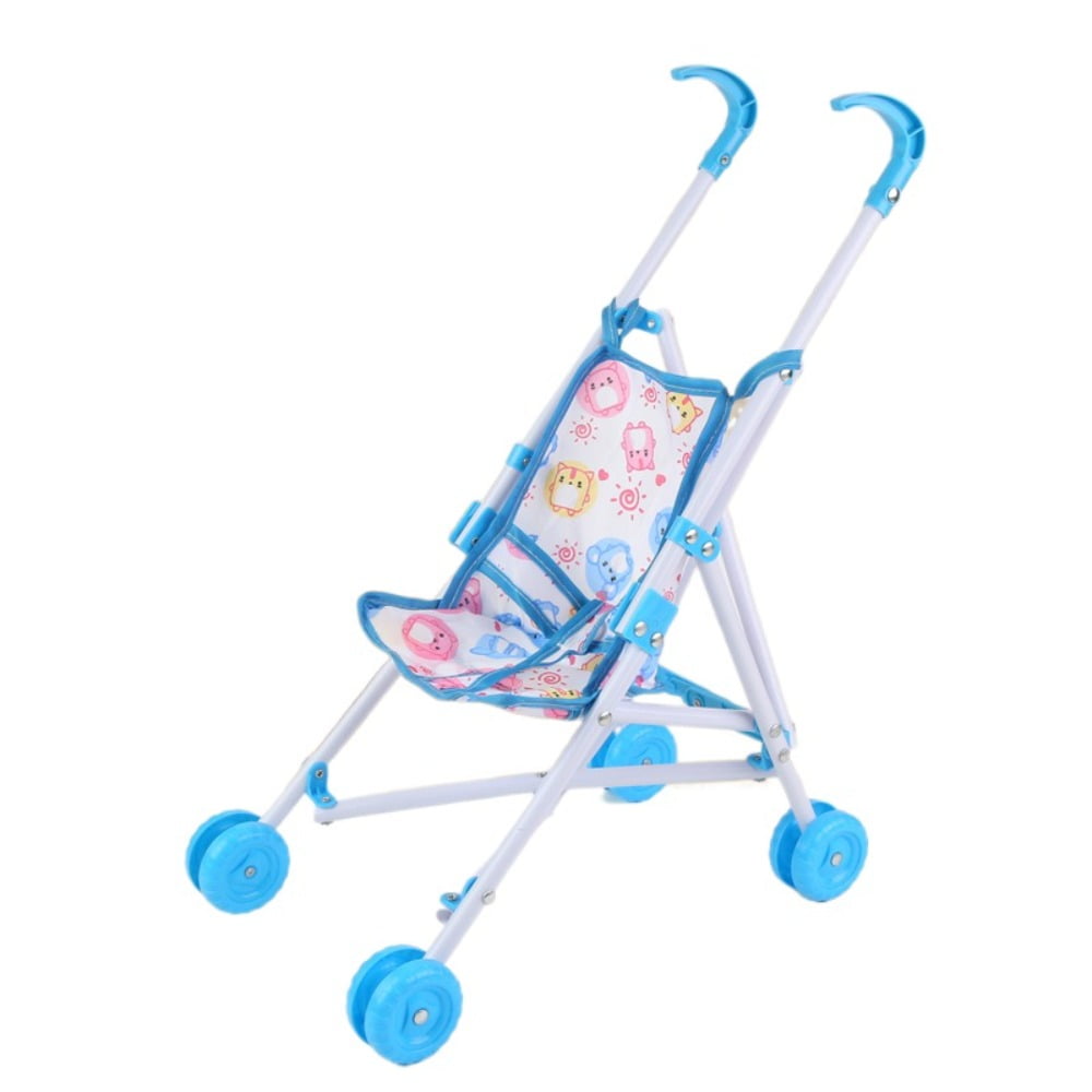 Trendy Dolls Pram Interactive Baby Stroller Pretend Play Toys Durable ...