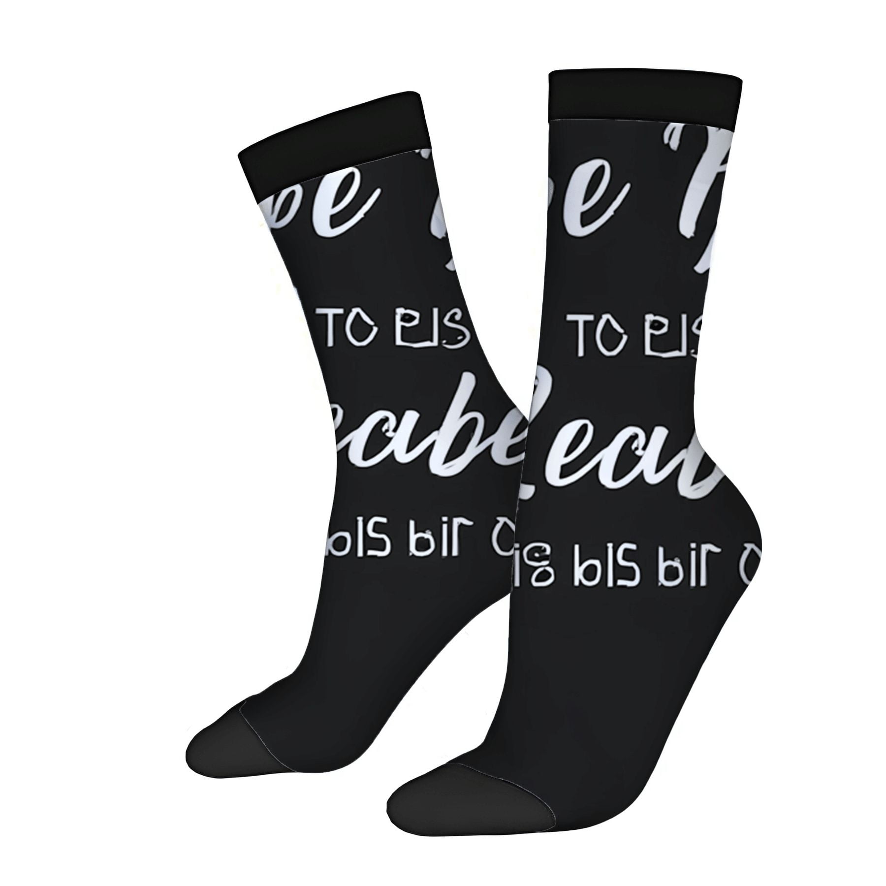 Trendy Four Seasons Universal Socks - 2 Pairs of Mixed Color Socks with ...