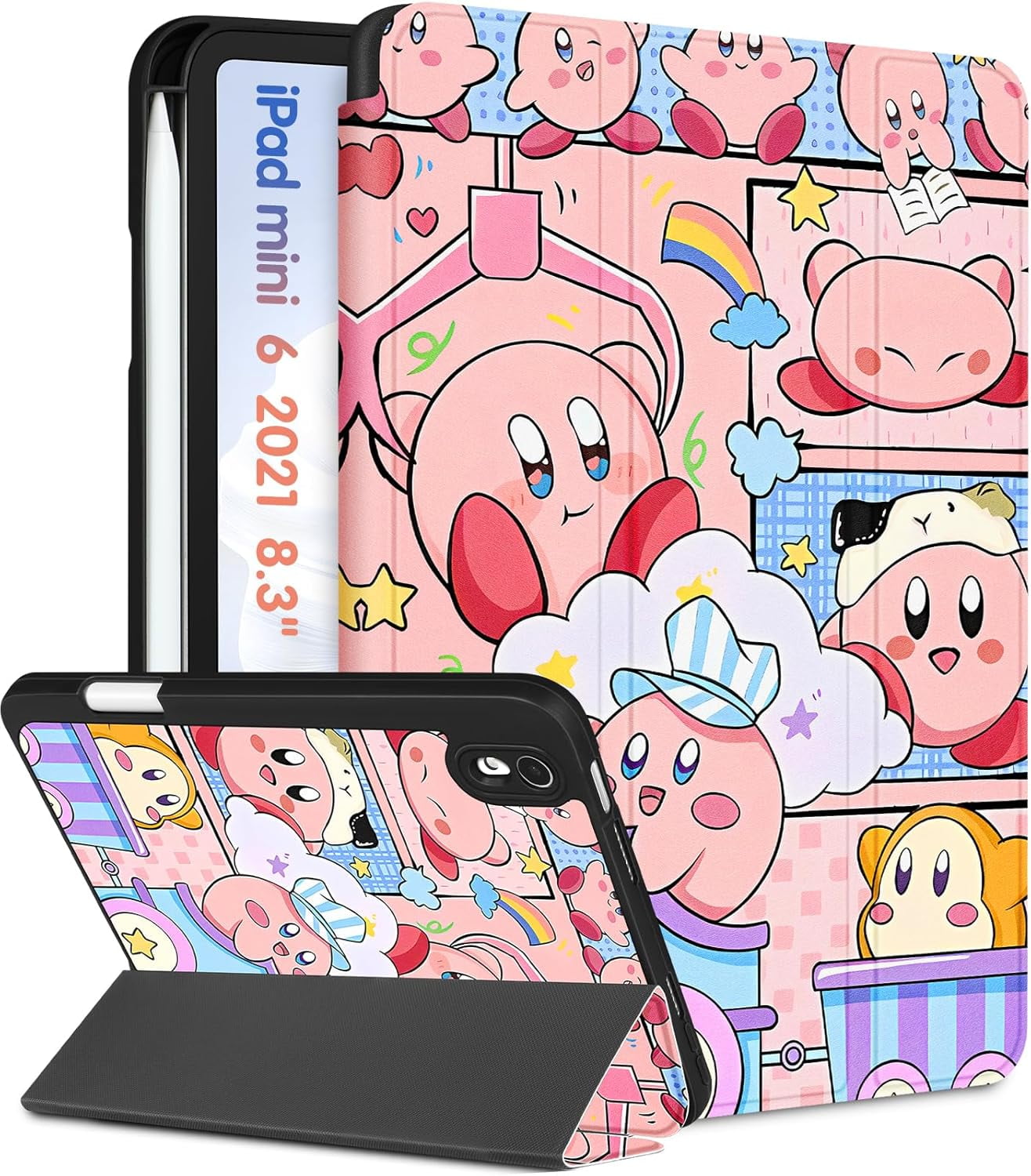 Trendy Fun for iPad Mini 6th Generation Case 8.3 inch 2021 Cute Anime ...