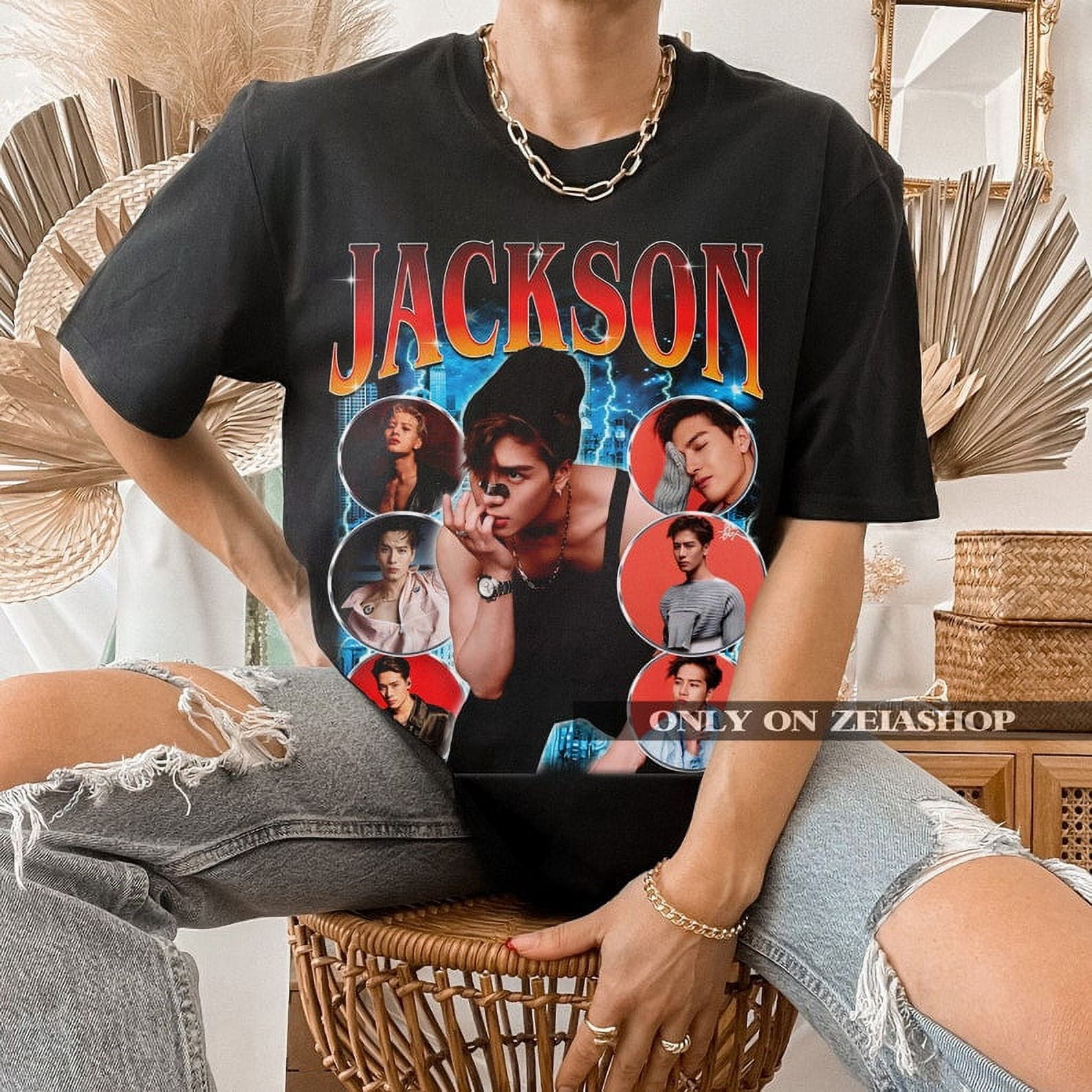 Trendy GOT7 Jackson Wang Tee | Bootleg Style K-pop Shirt - Got7 Shirt ...