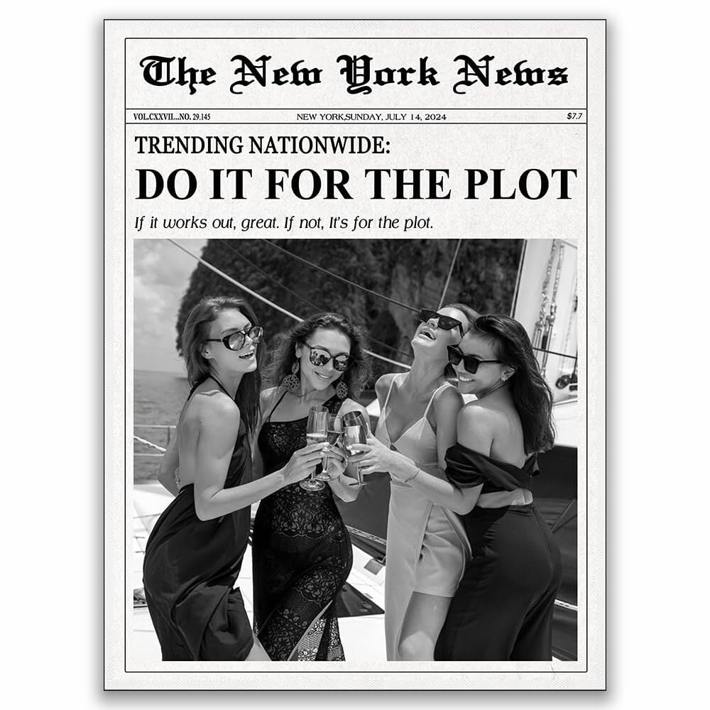 Trendy Girls Cocktail Cheers Prints Aesthetic Posters Every Hour Is ...