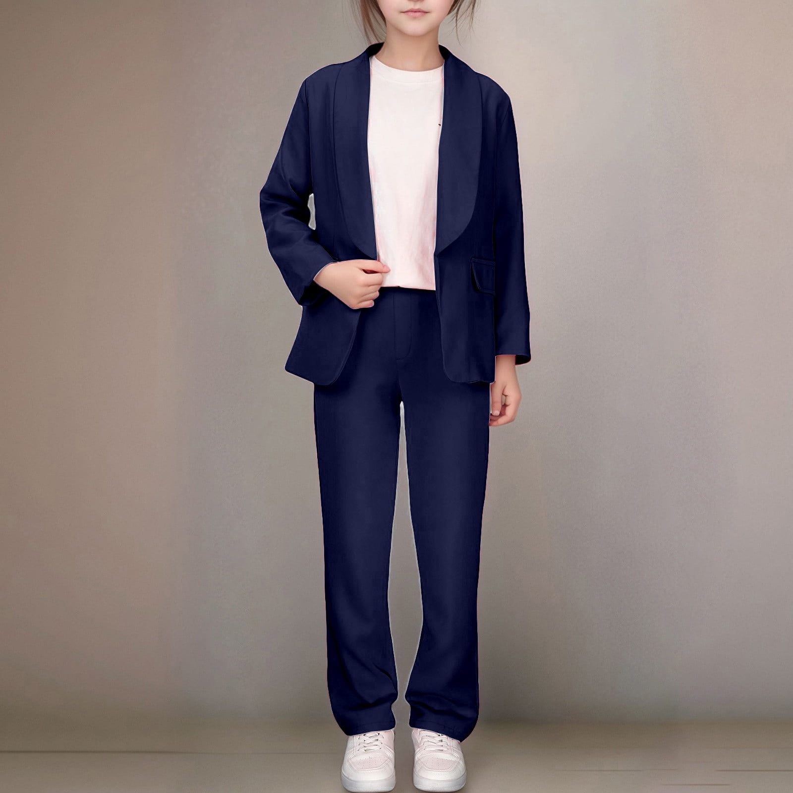 Trendy Girls Outfit Set Versatile Suit for Everyday Wear Comfortable ...