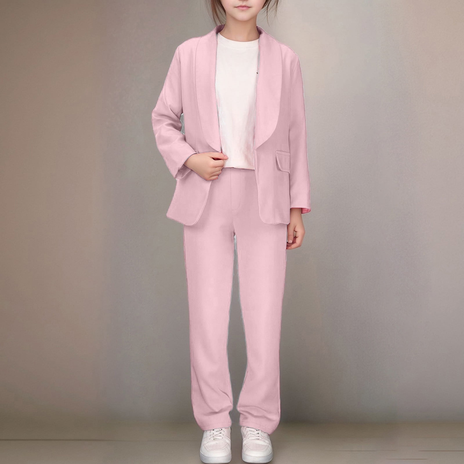 Trendy Girls Outfit Set Versatile Suit for Everyday Wear Comfortable ...
