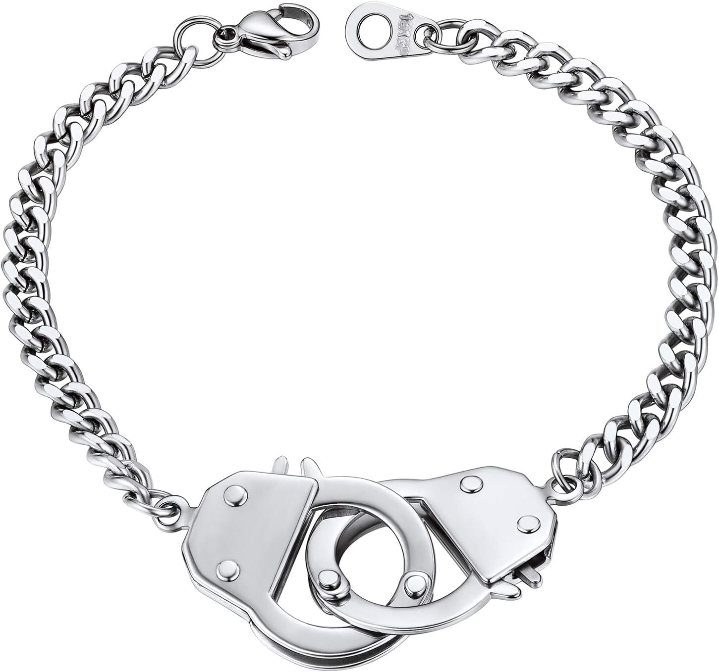 Trendy Handcuffs Design/Customize Words Ankle Bracelet For Men Women ...