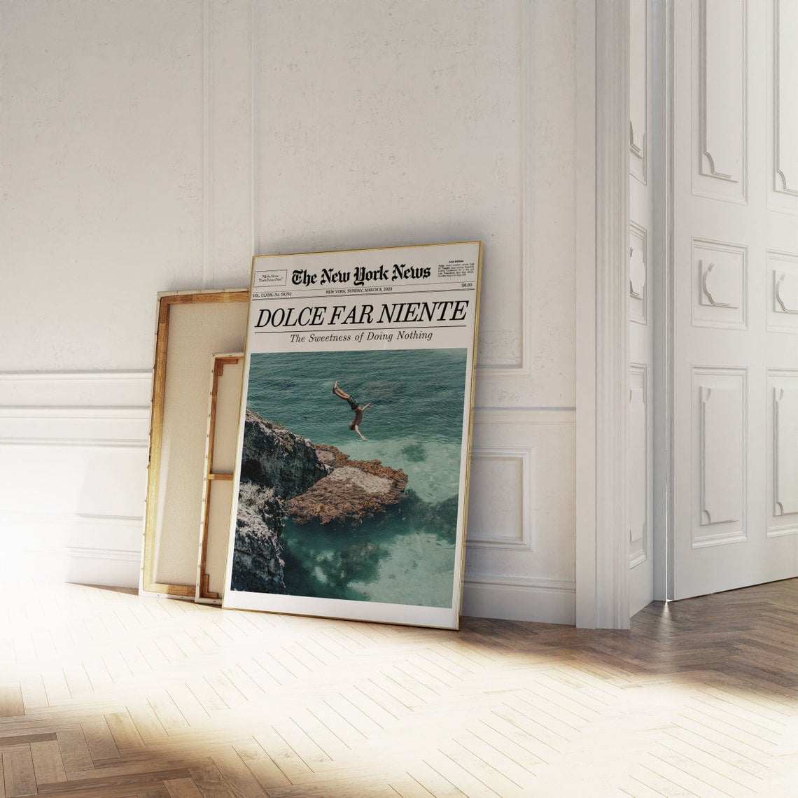 Trendy Newspaper Print, Dolce Far Niente, La Dolce Vita, Beachy Summer ...