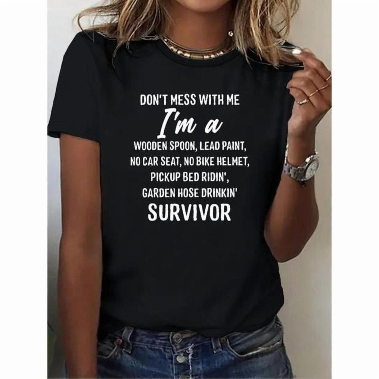 Trendy Nostalgic Symbol Tee. Combines Retro - Raising Text + Bold Style ...
