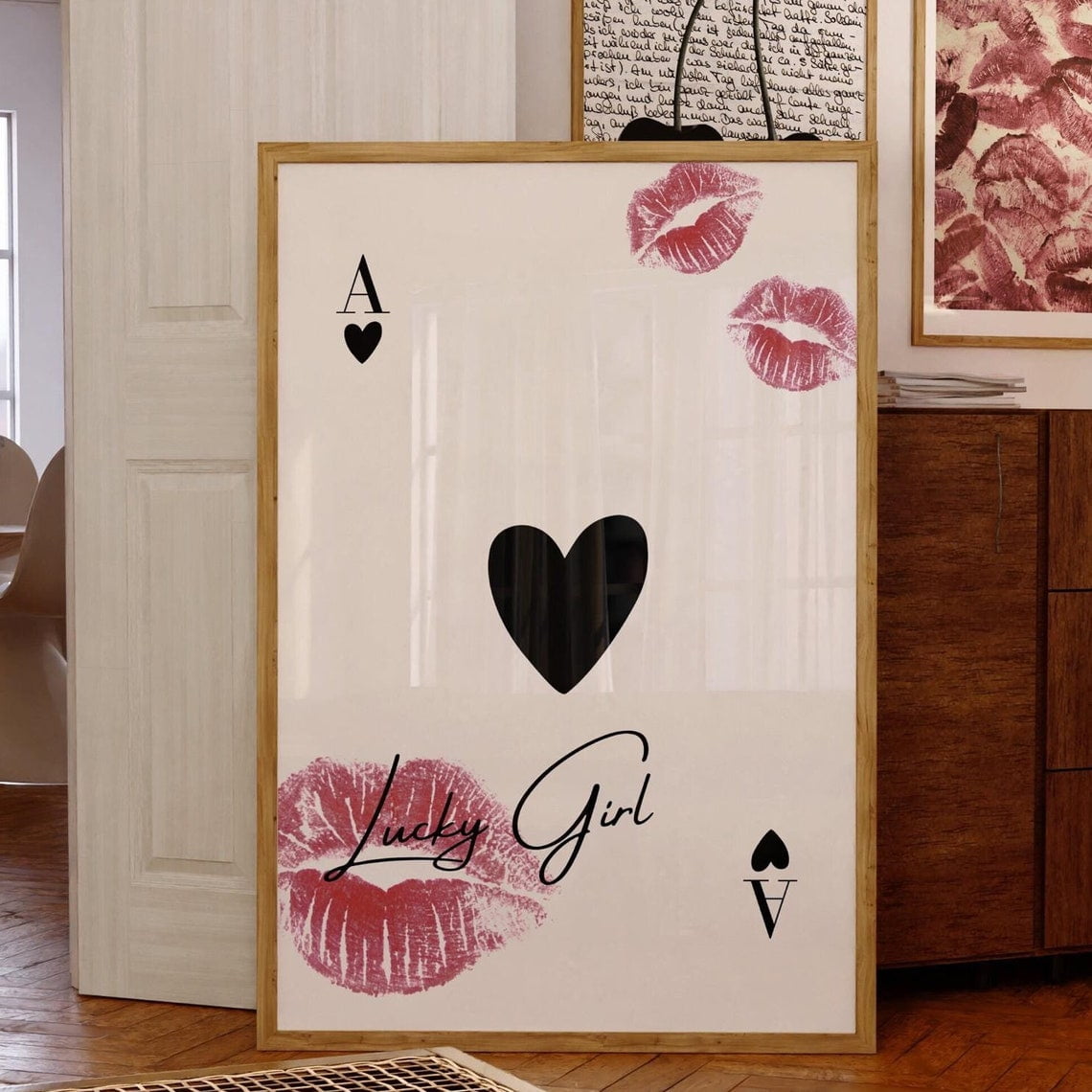 Trendy Playing Card Art, Ace Of Spades Print, Dorm Room Decor, Daily ...