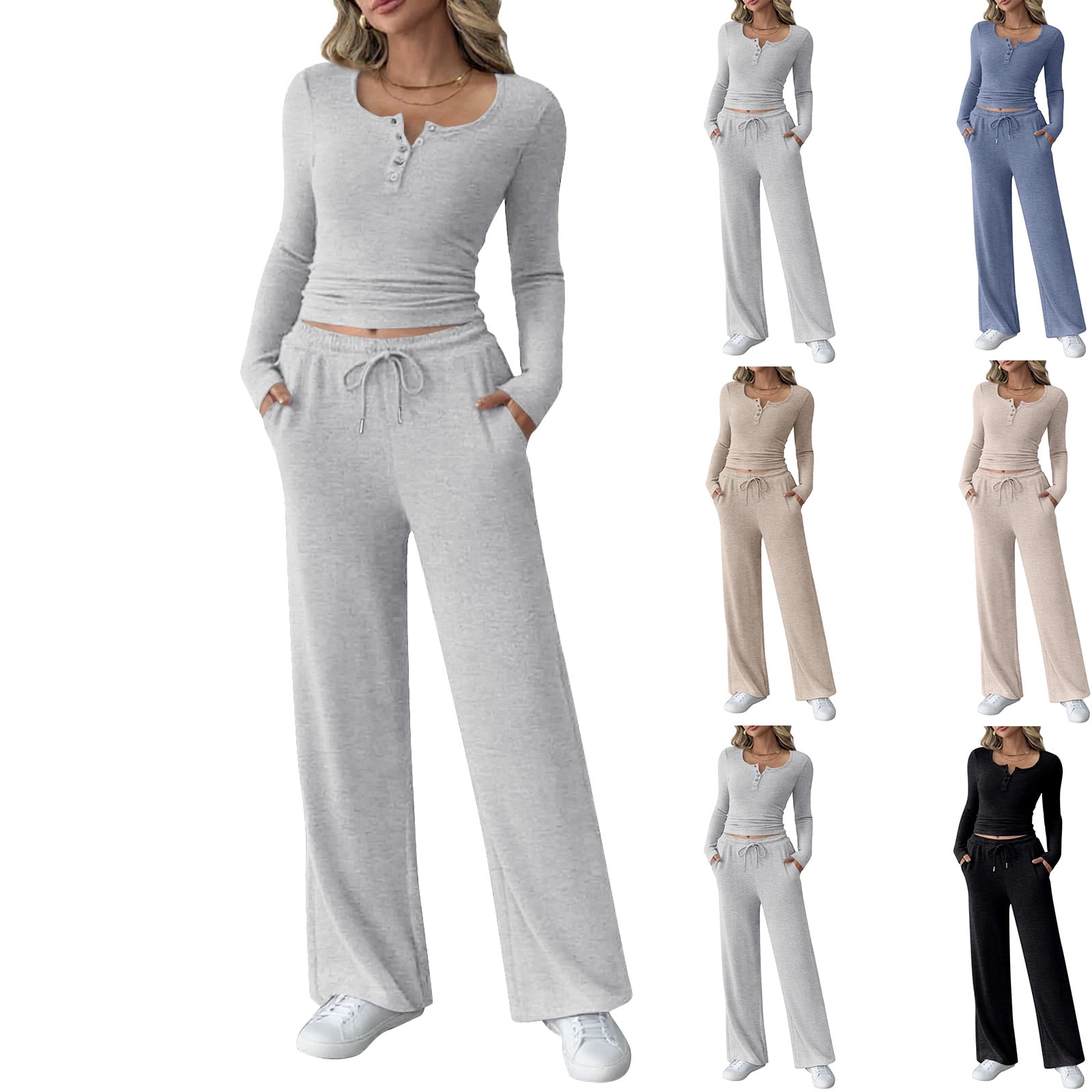 Trendy Queen 2 Piece Matching Lounge Sets for Women Fall Fashion 2025 ...