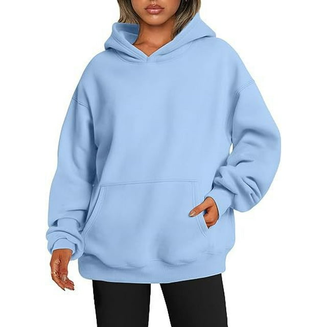 Trendy Queen Womens Oversized Hoodies Fleece Sweatshirts Long Sleeve Sweaters Pullover Fall