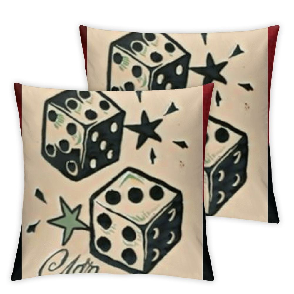 Trendy Retro You Girl Syndrome Ball Queen Dice Cherry Funky for Room ...