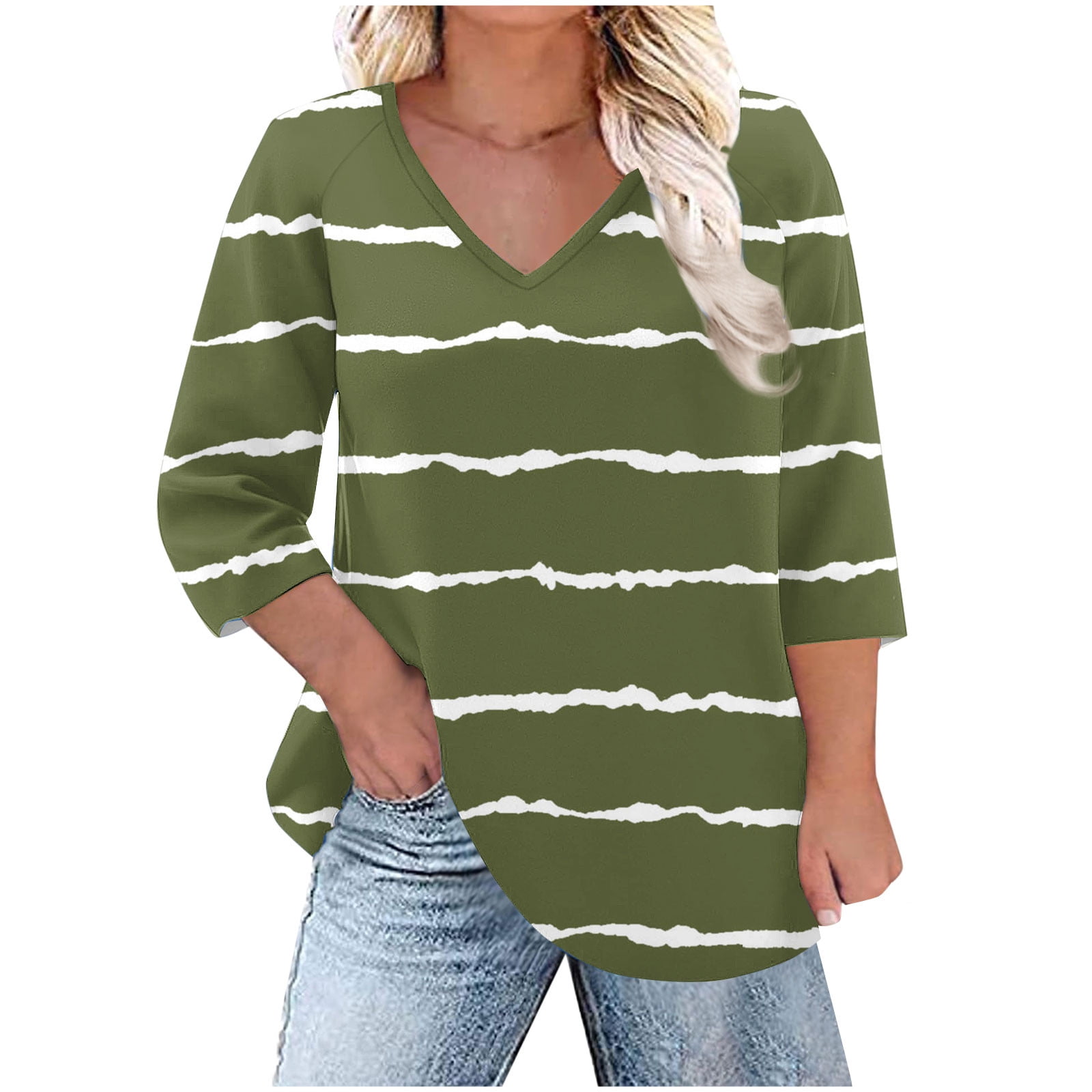 Trendy Saving Fall Shirts for Women Vneck Womens Shirts Trendy Graphic ...