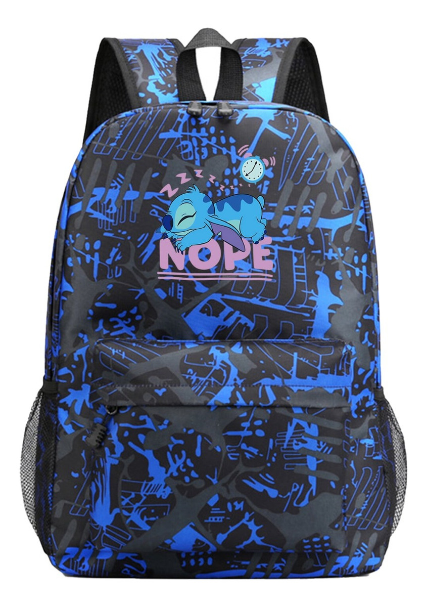 Trendy Stitch Print Bag for School – Student Fun and Practical Backpack ...