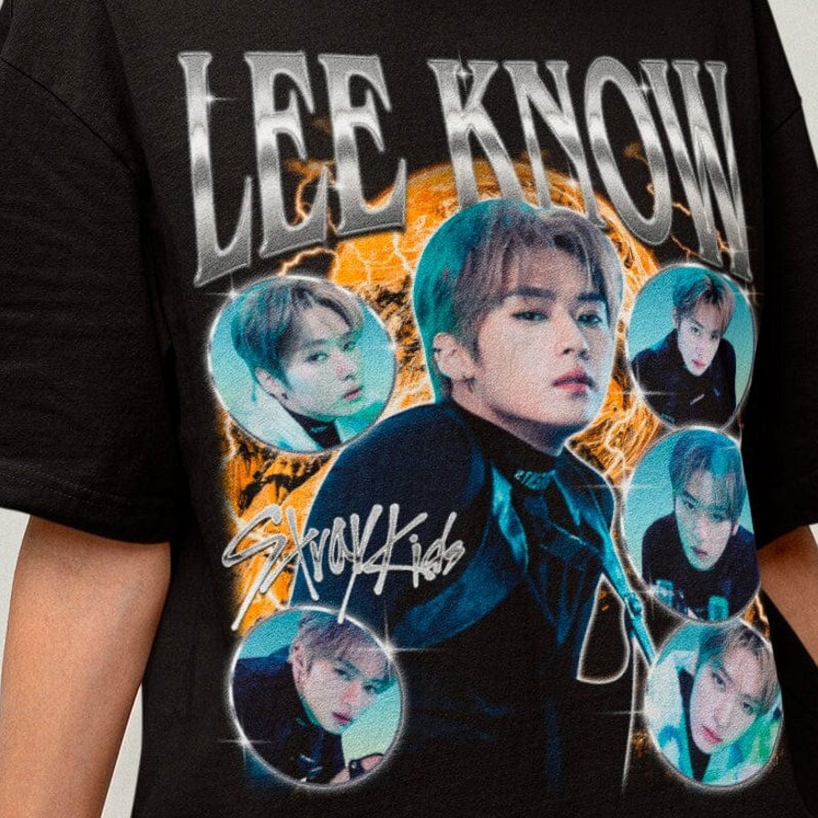 Trendy Stray Kids Lee Know Tee | Bootleg Style K-pop Shirt - Kpop merch ...