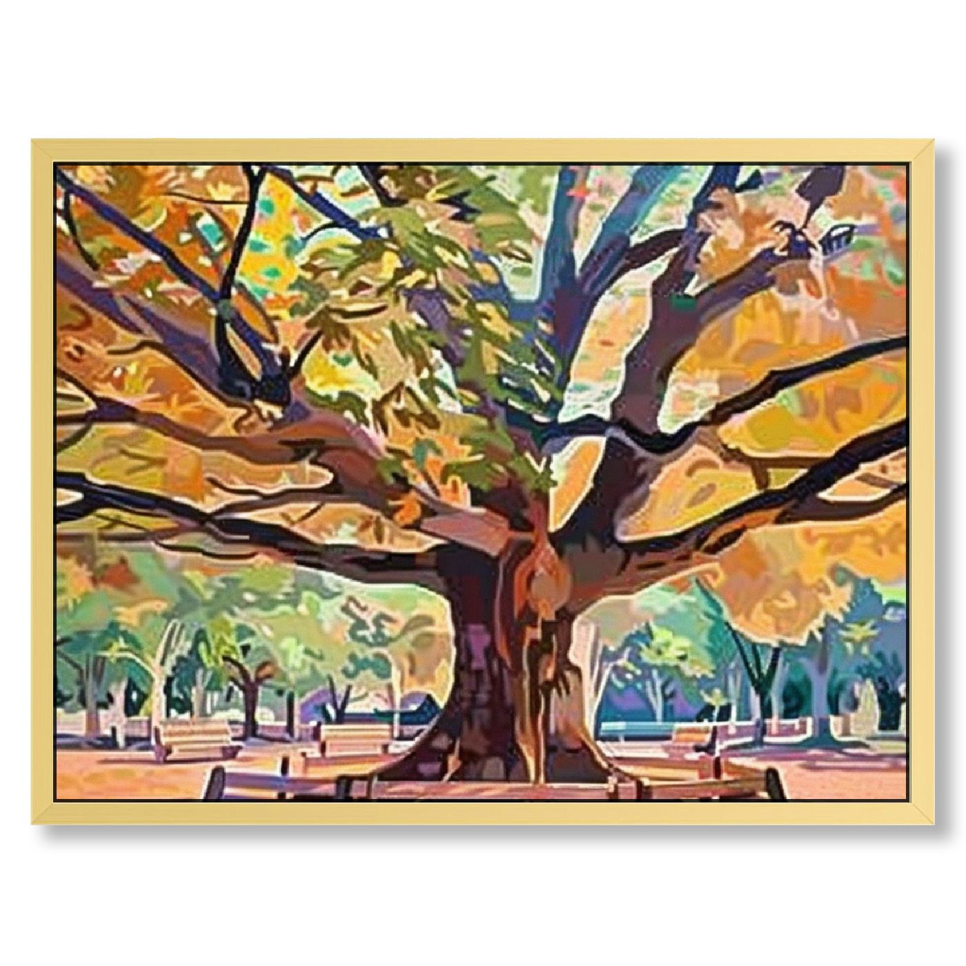 Trendy Travel Poster Retro Canvas Wall Art Funny Prints Painting Mid ...